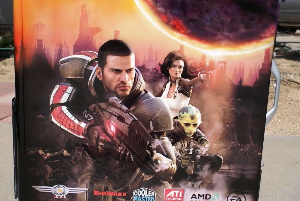 Custom painted Mass Effect pc | Overclock.net